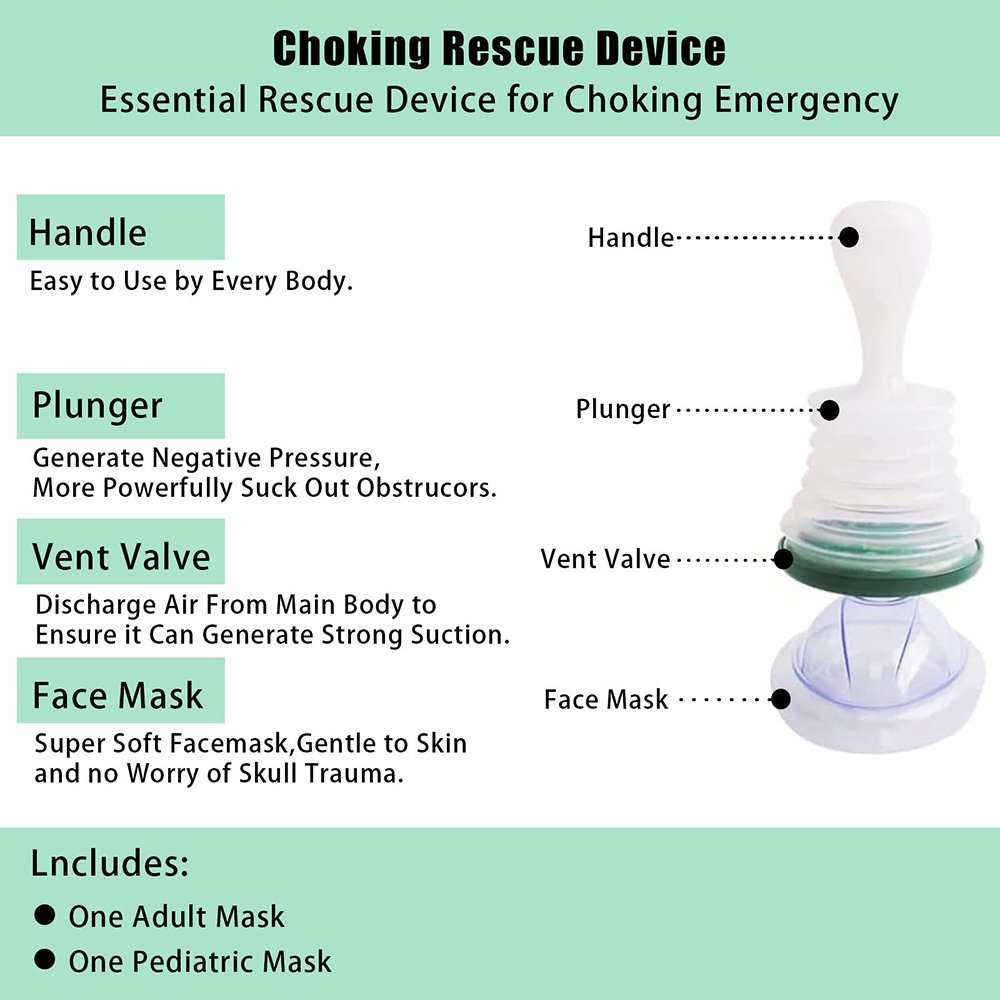 Portable Emergency Rescue Device Anti Choking Adult Baby First Aid ...