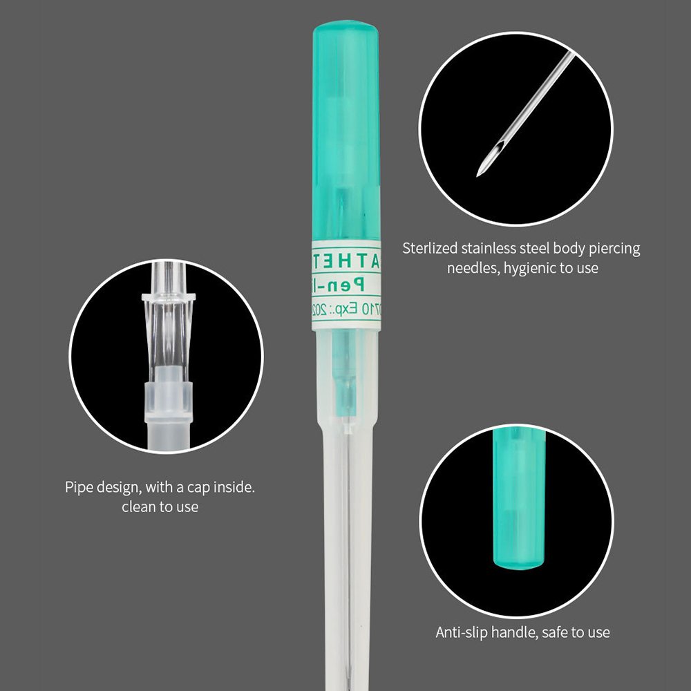 Sterilized Medical Stainless Steel Catheter Decompression Needle For ...