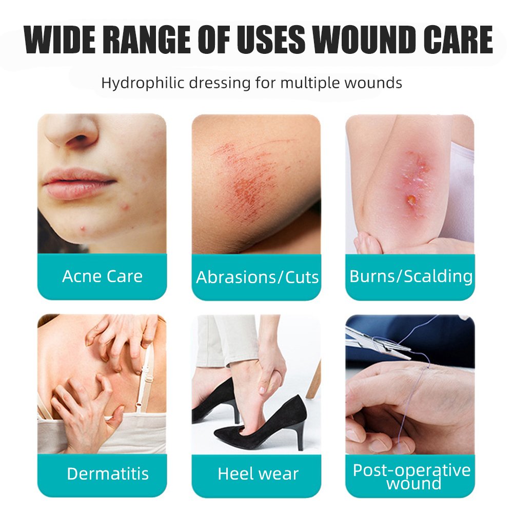 Medical hydrocolloid sterile wound dressing - Master Medical