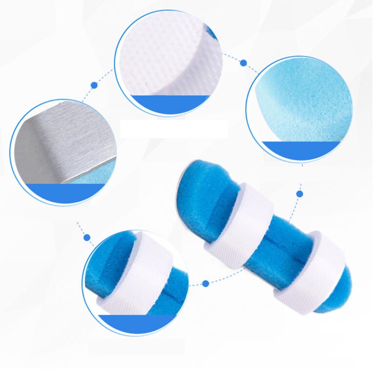 Medical Emergency Finger Fixation Splint Fixer Protector Finger Cot ...