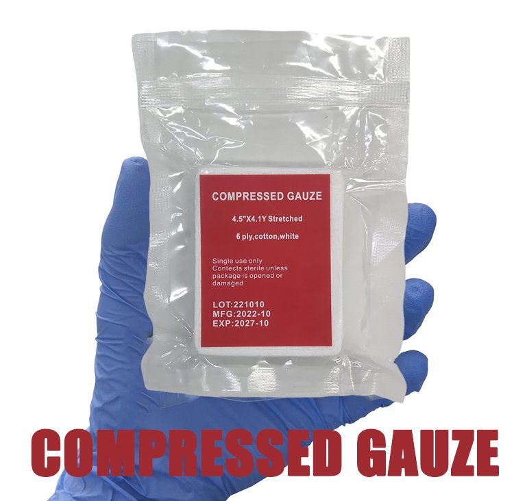 Army Combat Medical Disposable Hemostatic White Emergency Sterile ...