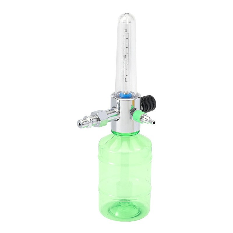 Central oxygen inhaler flow meter supply device with suction ...